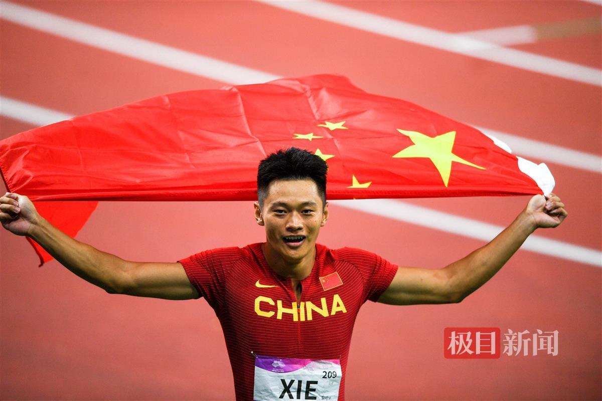 亚洲飞人”谢震业，这个赛场是我跟我爱人拍结婚照的地方 荆楚网 湖北日报网